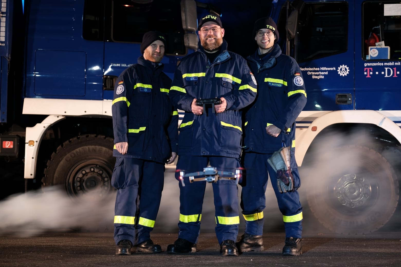 Drohnen erweitern das Einsatzspektrum des THW - Stiftung Technisches ...