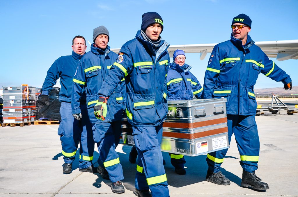 Erdbebengebiet Türkei und Syrien - Stiftung Technisches Hilfswerk (THW)