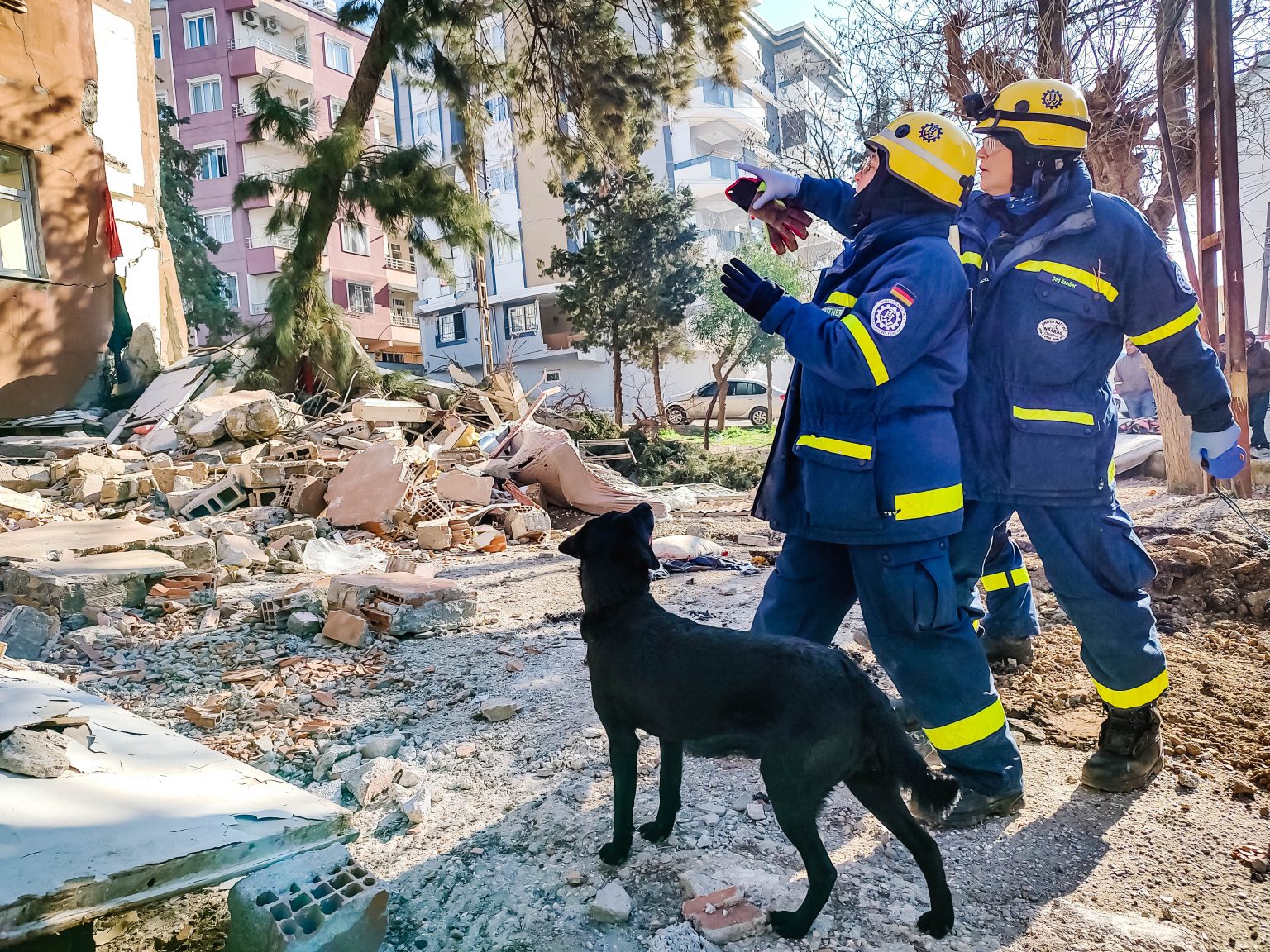 Erdbebengebiet Türkei und Syrien - Stiftung Technisches Hilfswerk (THW)